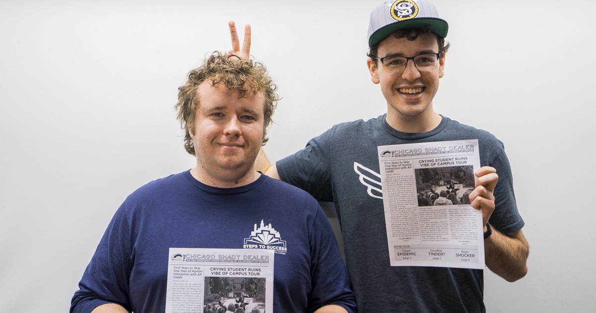 Read All About It: The Shady Dealer | The College | The University of ...